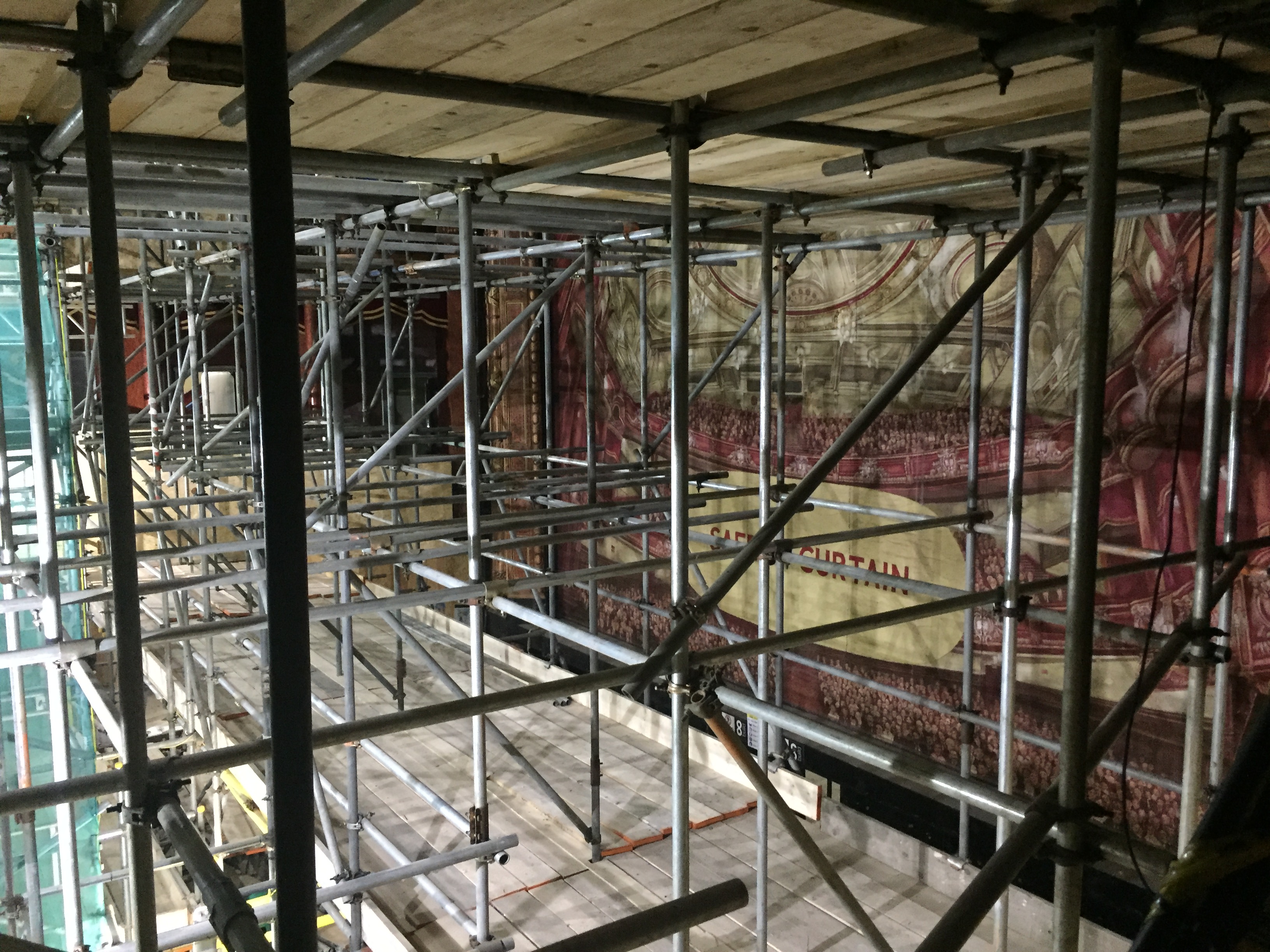 Victoria Palace Theatre, London Scaffolding Contractors | Fourways ...